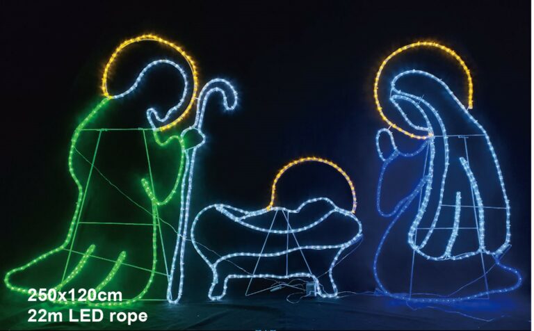 250CM LED NATIVITY ROPE LIGHT - Christmas Crazy Shop